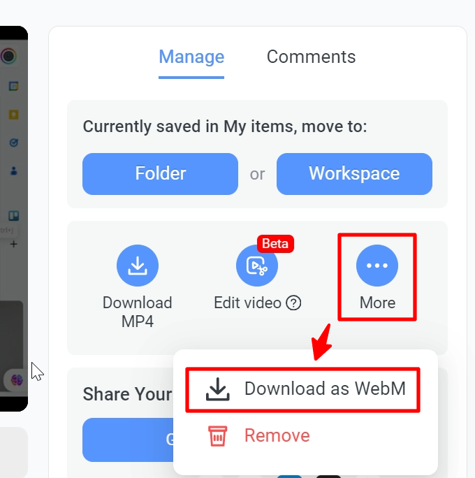 How to download a recording/video – Awesome Screenshot Help Center