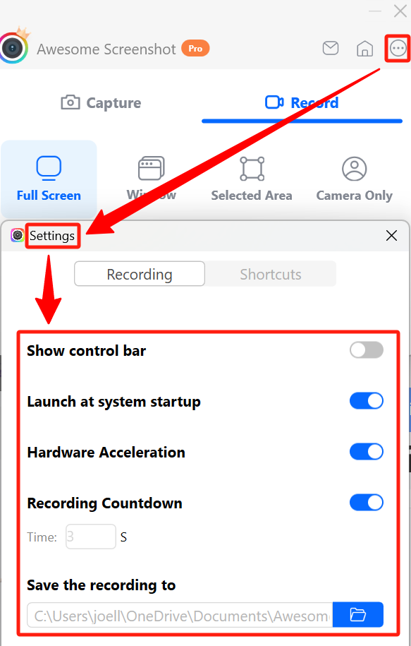 How to record using the AwesomeScreenshot Windows Desktop App – Awesome ...
