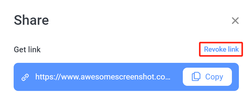 How to share a folder by a shareable link – Awesome Screenshot Help Center