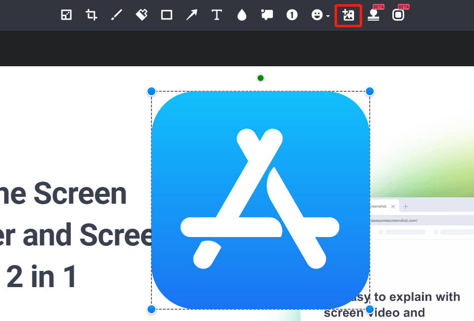 How to annotate/edit a screenshot with lines, shapes, arrows and more ...
