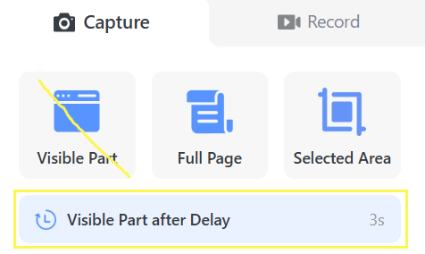 How can I set a delay time before taking a screenshot – Awesome ...