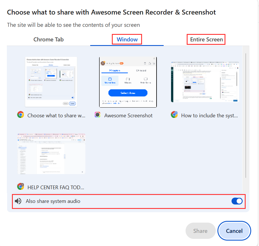 How to include the system audio from a shared tab in a Google Meet ...